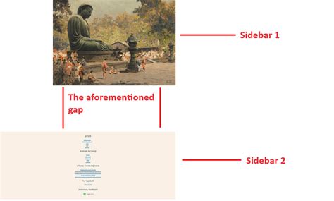 Huge Gap Between Two Sidebar Blocks Html And Css Sitepoint Forums Web Development And Design