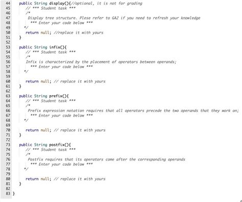 solved a binary expression tree is a specific kind of a