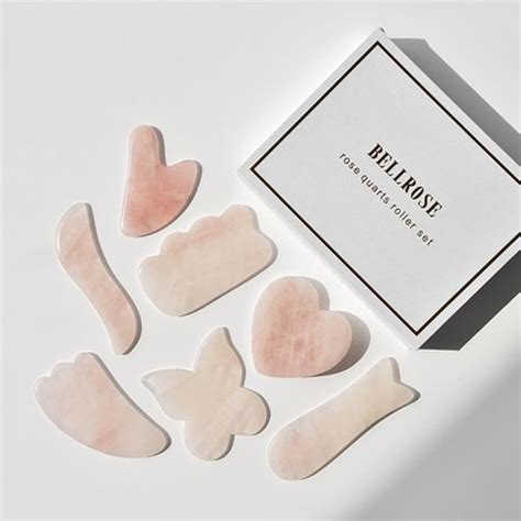 벨로즈 천연 로즈쿼츠 하트 물고기 괄사 마사지 도구 ￦11500 괄사 로즈 쿼츠 마사지