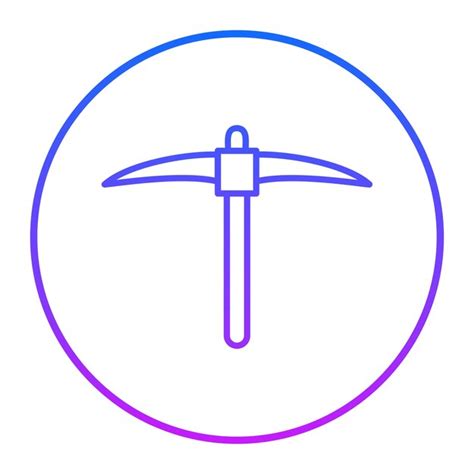 Premium Vector Pickaxe Vector Illustration