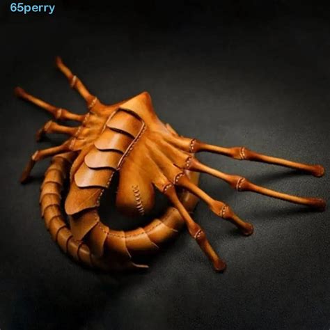 Perry Cosplay Facehugger Mask Simulation Long Tail Alien Cosplay Mask