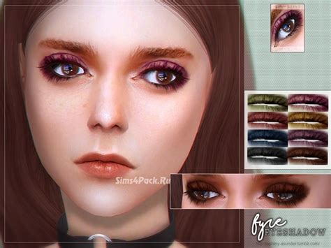 Тени для век Fyre скачать для Симс 4