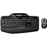 Amazon Com Logitech Mk Wireless Wave Keyboard And Mouse Combo Includes Mouse Long Battery
