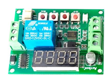 5V Delay Relay Module Edge Triggered Control Loop Cycle