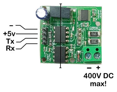 400v Dc Isolated Voltage Sensor Module With Serial Uart Communication Modbus Compatible At ₹ 700