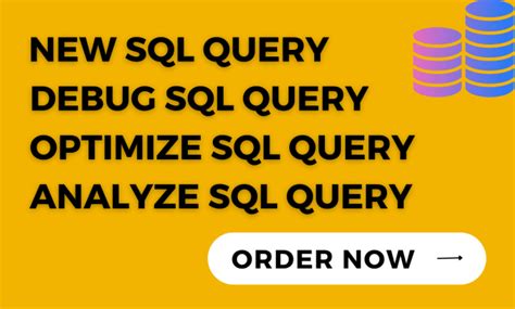 Write Debug And Optimize Complex Sql Queries By Kazisamik Fiverr
