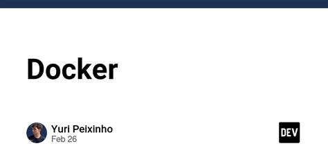 Docker Dev Community