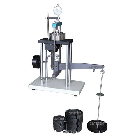 Single Lever Testing Soil Consolidation Test Apparatus Consolidation