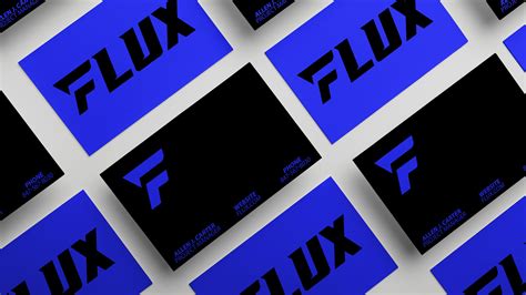 Flux Logo Design And Branding Behance