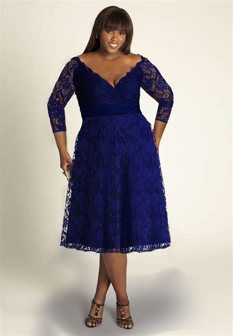 Royal Blue Formal Dress For Plus Size Sale