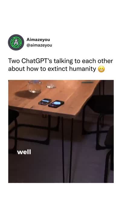 Fettah Kiran On Linkedin Two Chatgpts Can Talk To Each Other Forever