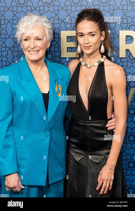 New York Ny May Glenn Close And Niv Sultan Attend Season Two Premiere Of Apples