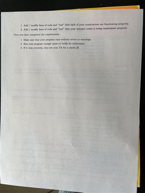 Solved Cs 251 Lab Exercise 03 Main Topics Writing Classes