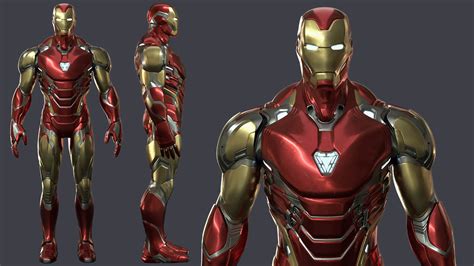 Iron Man Suit 3d Model