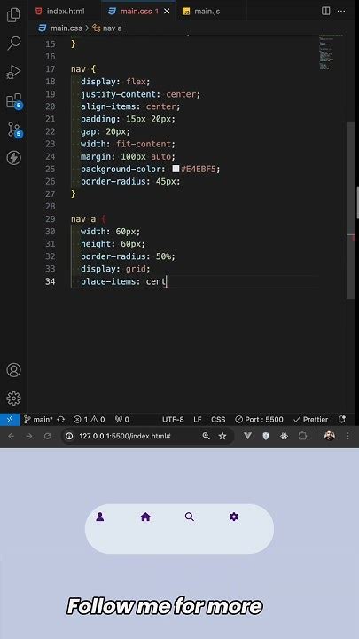 Navbar Using Html And Css Coding Html Html5 Webdesign Programming Webdevelopment Css3