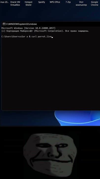 Cmd Trick⚡ Coding Terminal Cmd Commandprompt Powershell Youtube