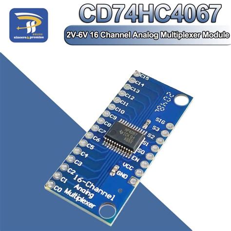 CD HC CMOS V V Channel Way Analog Multiplexer Digital ADC Module For Arduino