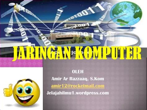 PPT JARINGAN KOMPUTER PowerPoint Presentation Free Download ID