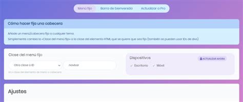 Menú Fijo Al Hacer Scroll Con Css