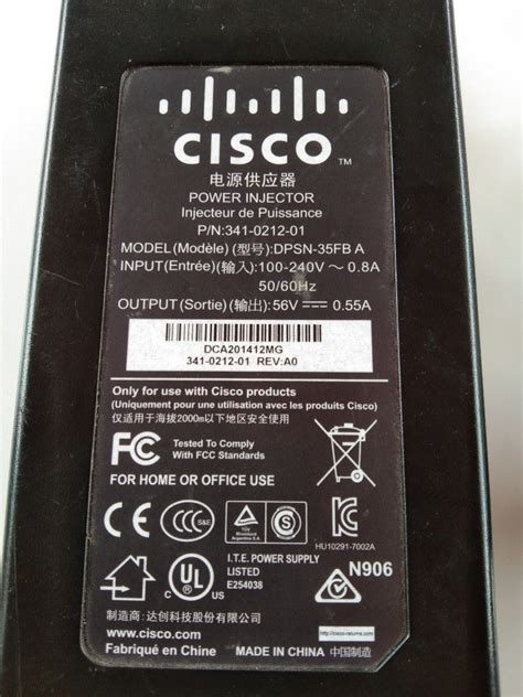 Cisco Power Injector Elektronik Bagian Komputer And Aksesoris Di Carousell
