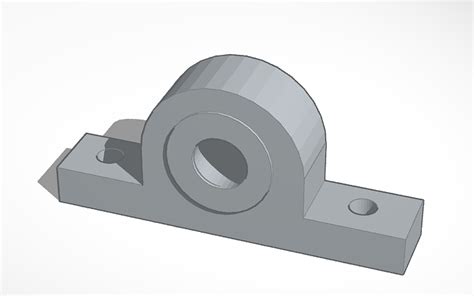 3d Design Pillow Block Mcmaster 5912k4 Tinkercad