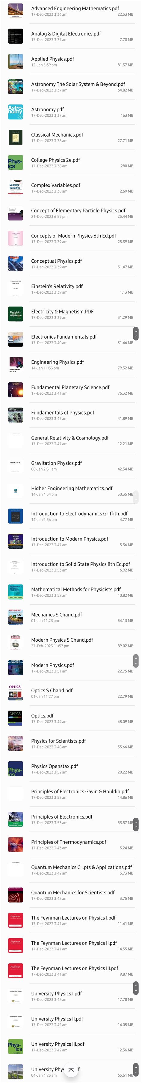 Thats My Physics Library That Accumulated During The Ug And Pg Course Ive Their Physical