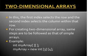 Arrays String And Vector PPTX Programming Languages Computing