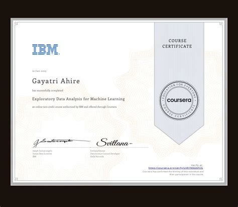 Datascience Machinelearning Continuouslearning Ibm Coursera Gayatri Ahire