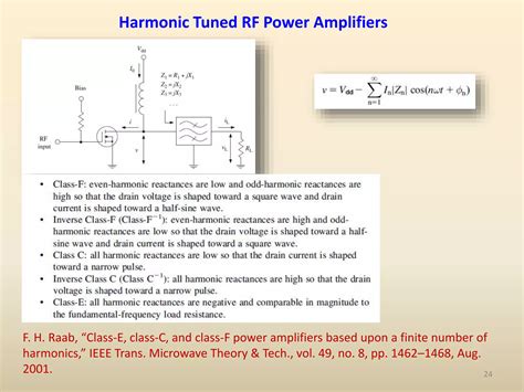 High Efficiency Rf Power Amplifiers Pptx