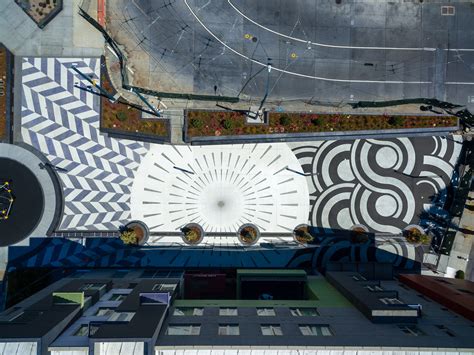 Unity Plaza Lithocrete Quarry Stone Finish Concrete Coloration System T B Penick Sons