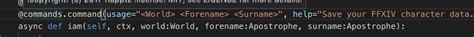 No Option To Ignore Discord Py S Handling Of Quotation Marks In The Commands Extension Issue