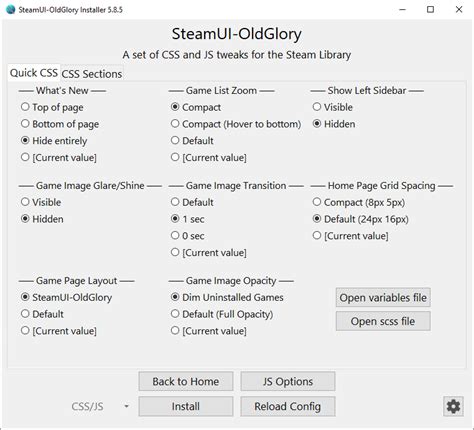 Game Images Are Not Switching To Landscape Mode · Issue 46 · Jonius7 Steamui Oldglory · Github