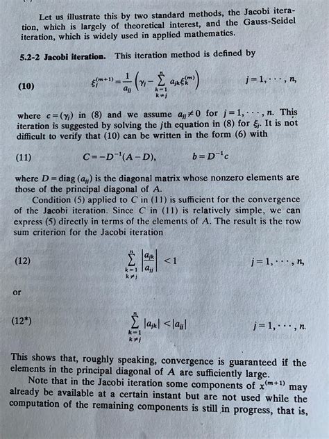 Real Analysis Banach Fixed Point Theorem Jacobi