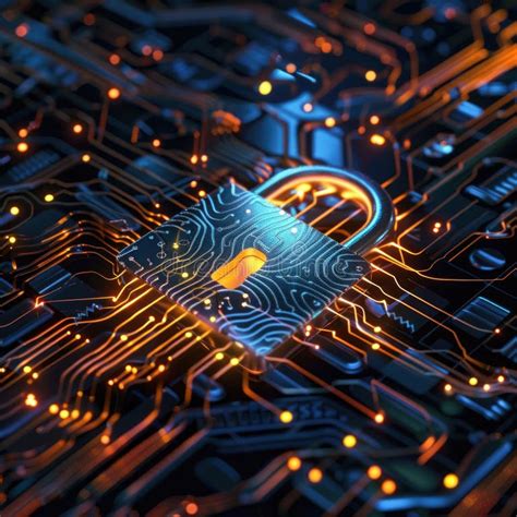 Cyber Defense Encrypted Protection Secure Access Fingerprint Scan Identity Verification