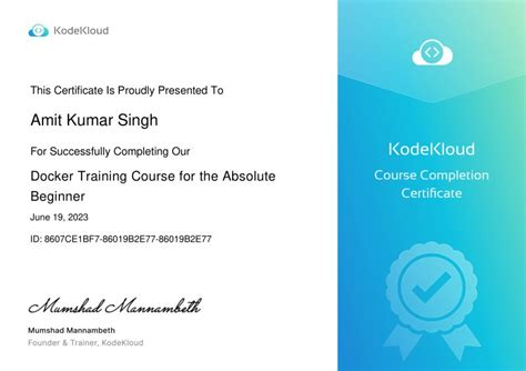Amit Kumar Singh On Linkedin Docker Kodekloud Containerization Professionaldevelopment