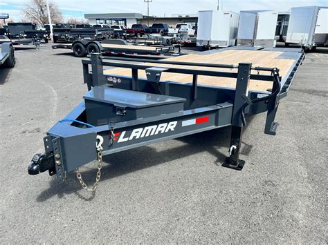New 2024 Lamar Trailers 102x24 Deckover Trailer Billings Montana