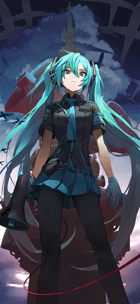 Hatsune Miku Wallpaper 4K War Japanese Girl Anime Girl