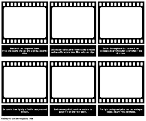 Geometric Solid Activity Template Storyboard Por Storyboard Templates