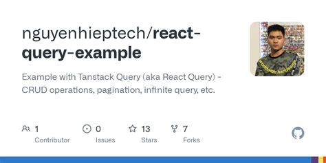 GitHub Nguyenhieptech React Query Example Example With Tanstack Query Aka React Query