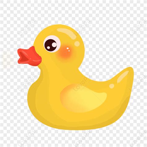 고무 오리 일러스트노란색장난감탄성 고무 Png 일러스트 무료 다운로드 Lovepik