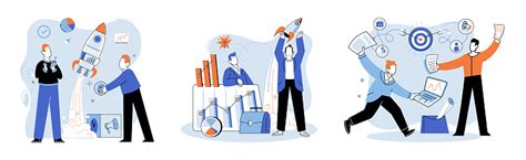 프로젝트 시작 프로젝트 착수 관리 비즈니스 게임에서의 전략적 기동 프로젝트 착수 신선함의 탄생 개발에 대한 스톡 벡터 아트 및