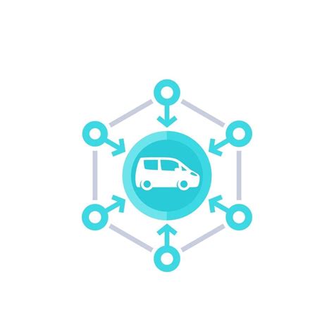 Carsharing Icon For Web Vector 12245274 Vector Art At Vecteezy