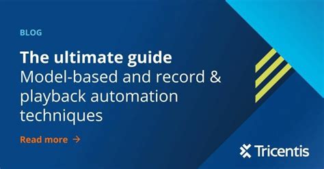 Joseph Beale On Linkedin Model Based Testing Vs Record Based Testing Tricentis