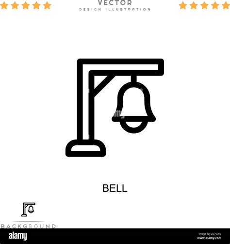 Bell Icon Simple Element From Digital Disruption Collection Line Bell Icon For Templates