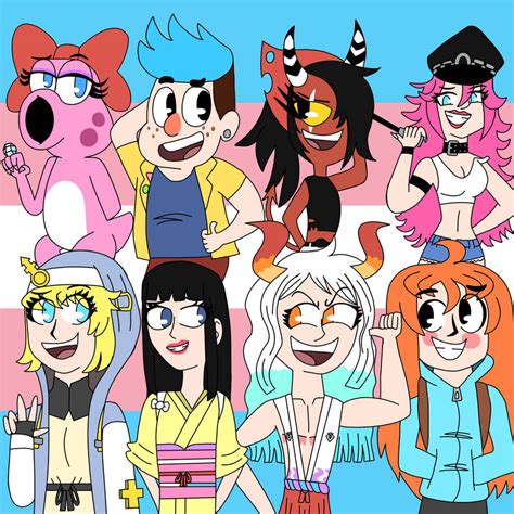 Some Of My Favorite Trans Characters By Mlp Vs Capcom On Deviantart