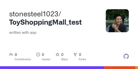 GitHub Stonesteel ToyShoppingMall Test Written With Asp
