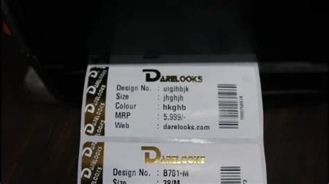 Bar Code Printer Max Print Width 2 Inches Resolution 300 DPI 12 Dots Mm At Rs 40000 In