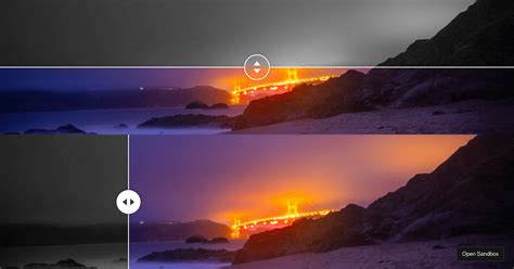 React Compare Slider Simple Example Codesandbox