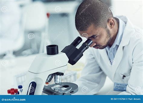 Seeing Beyond Whats Visible With The Naked Eye A Young Male Scientist