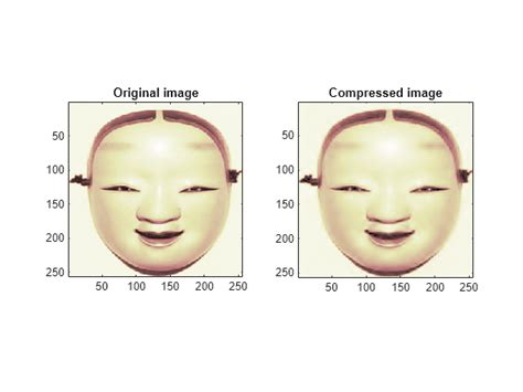 Wcompress True Compression Of Images Using Wavelets Matlab